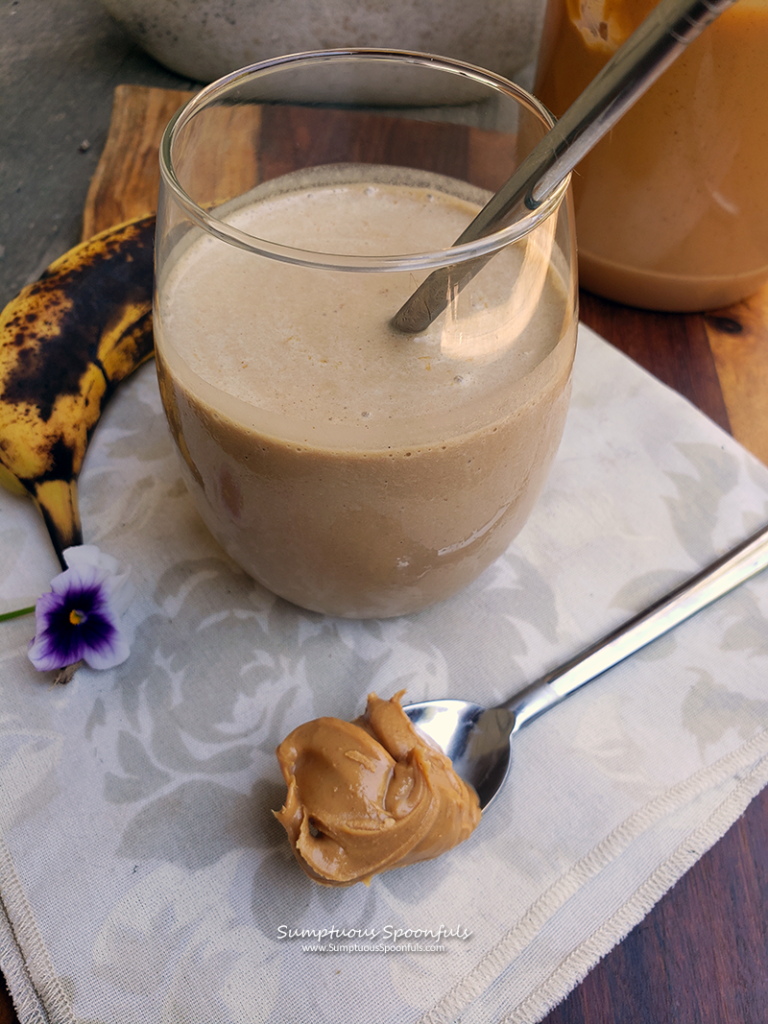 A Deliciously Cool Way to Wake Up: PB Coffee Shake | Sumptuous Spoonfuls