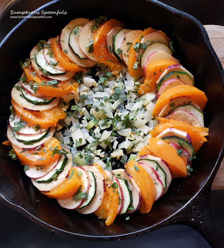 A Fancy Meal you can make in One Pan: Meatloaf Romesco with Vegetable ...