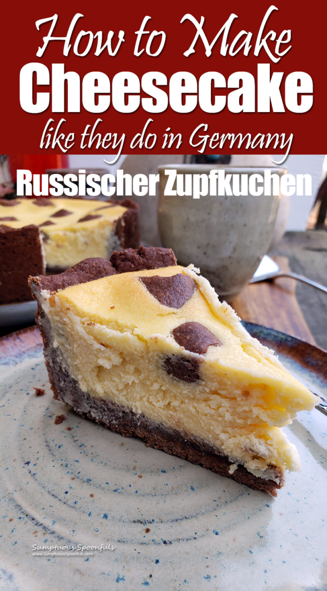 How to Make Cheesecake like they do in Germany (Russischer Zupfkuchen ...