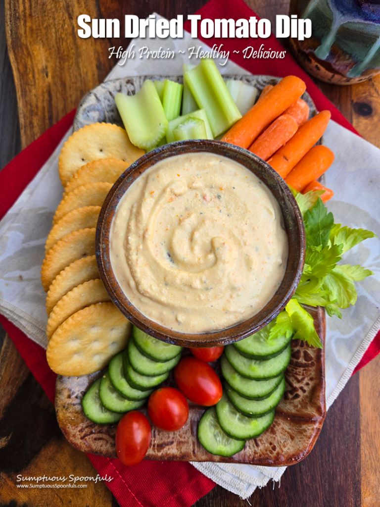 Simple Sun Dried Tomato Dip: Ready in just 5 minutes | Sumptuous Spoonfuls